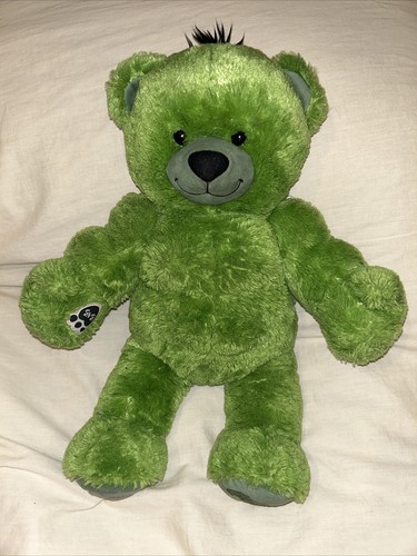 Build A Bear Marvel Avengers Incredible Hulk Green Plush Stuffed Toy 17 ...