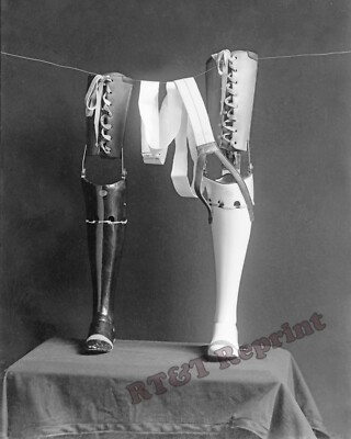 Civil War Amputee James Hanger Artificial Legs 1902 8x10 Photo | eBay