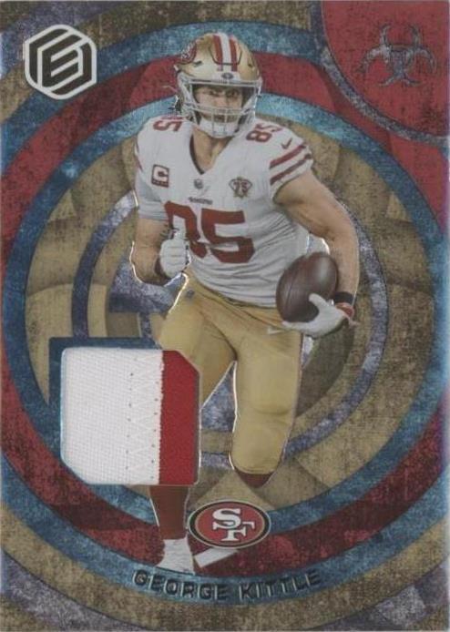 2022 Panini Elements - Critical Mass Memorabilia George Kittle #CM-GK ...