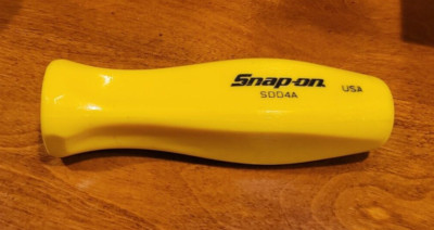 SNAP-ON ™ TOOLS 4.5" CLASSIC YELLOW REPLACEMENT HARD PLASTIC HANDLE ...