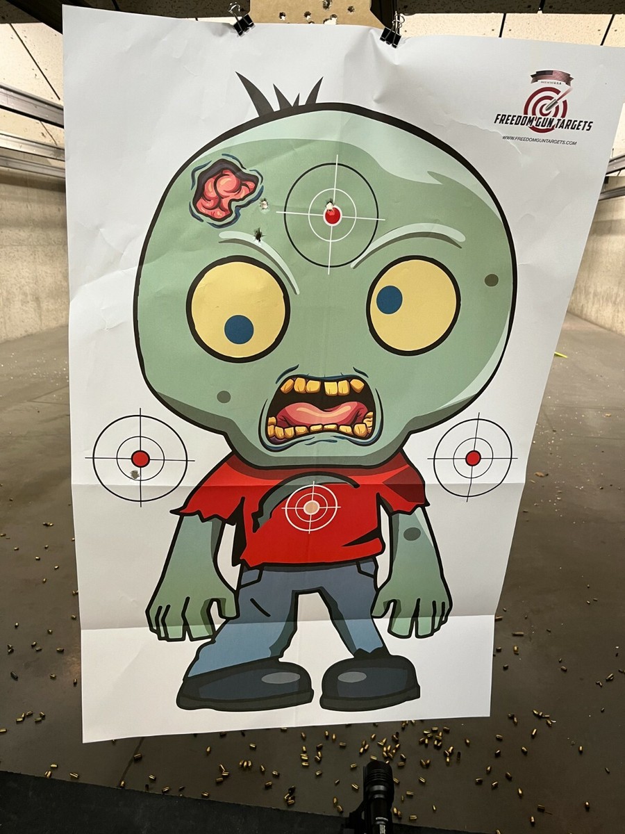 Nerf Zombie Targets Printable