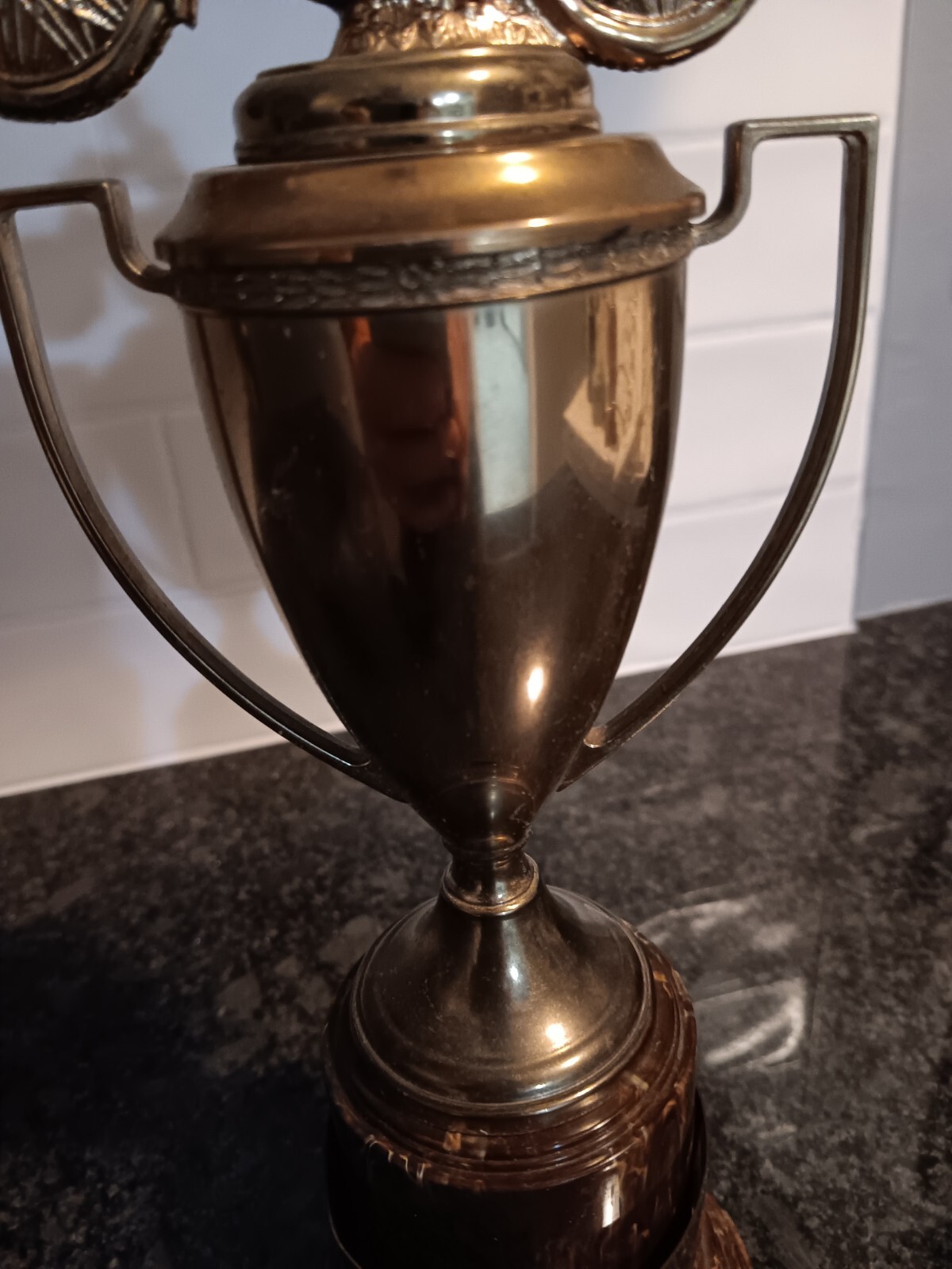 NEW OLD STOCK 1950s MOTORCYCLE RACING TROPHY! VERY RARE! 13IN TALL! | eBay
