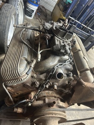 1967 Chevy 427 Engine 3904351 Barn Find Complete Corvette Impala L71 ...