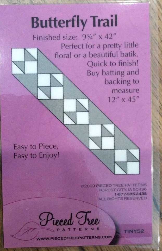 THE PIECED TREE PATTERNS- 3 CHOICES | eBay