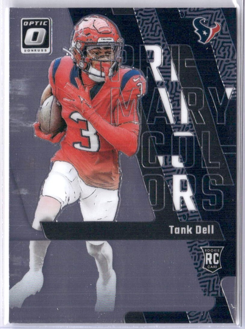Tank Dell Rookie RC 2023 Panini Donruss Optic Primary Colors Base #18 ...