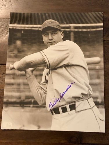 Billy Herman Autographed 8x10 Photo | eBay