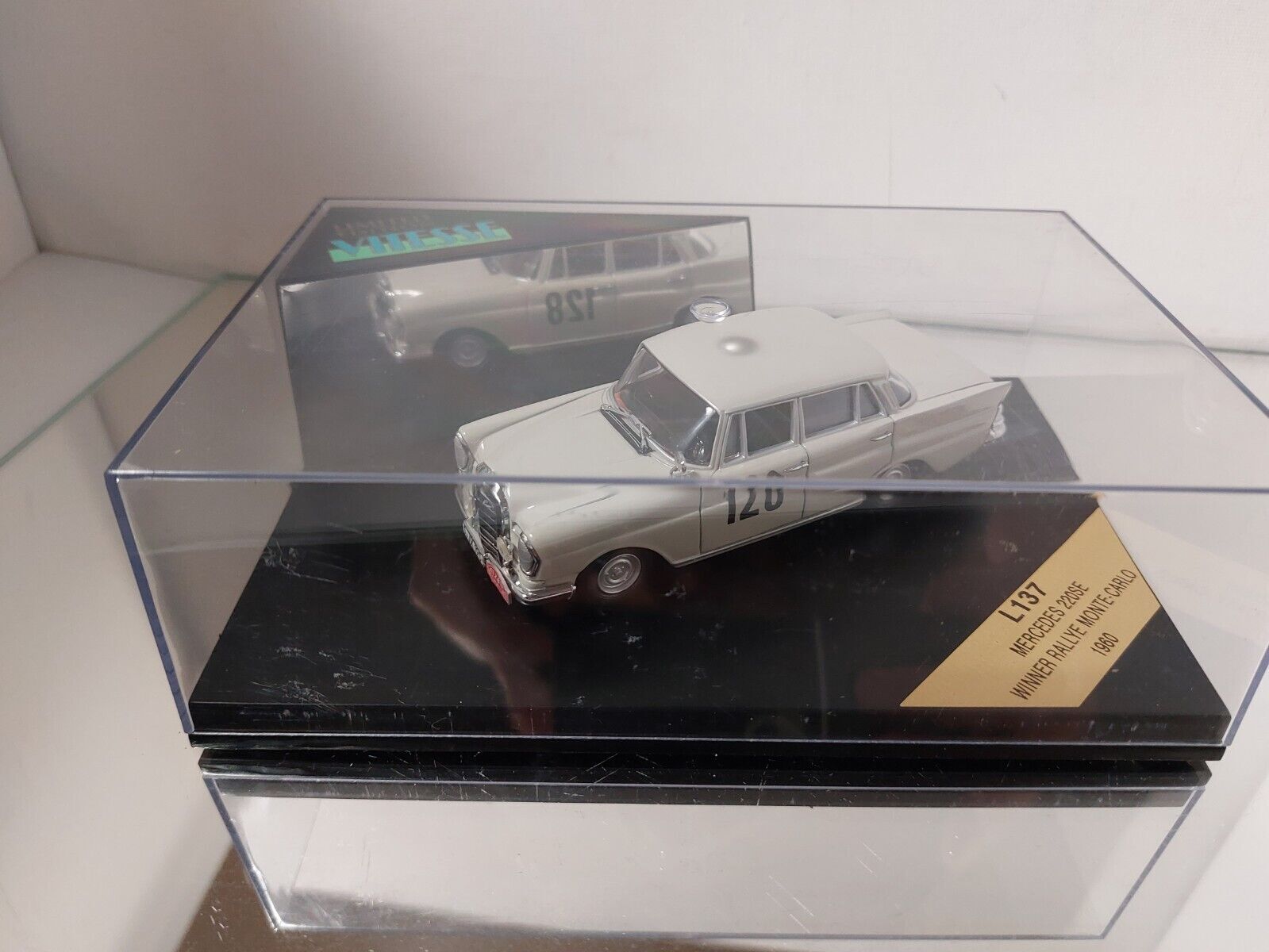 Vitesse L137 Mercedes 220SE Winner Rallye Monte-carlo 1:43 In Box Mint ...