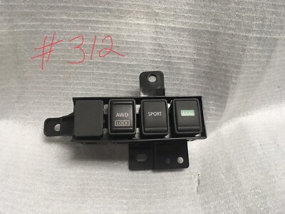2017 -2018 Nissan Rogue AWD Lock Sport Eco Switch OEM | eBay