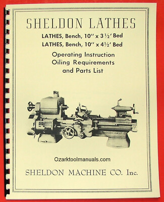Lathe - Sheldon 10 Lathe