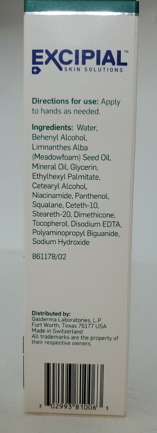 Excipial Rapid Repair Hand Cream Overnight - Hydrates Hardworking Hands ...