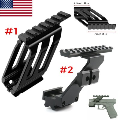 Tactical Handgun Pistol Scope Mount W/ Weaver Picatinny Rail Mount For ...