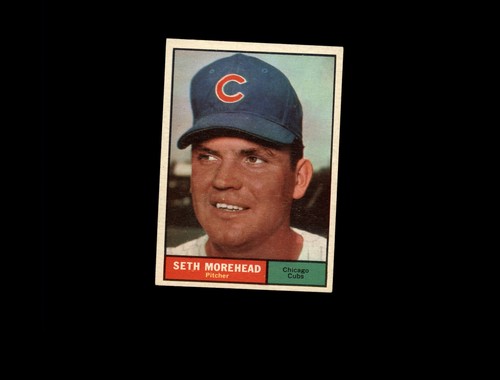 1961 Topps 107 Seth Morehead EX-MT #D782209 | eBay