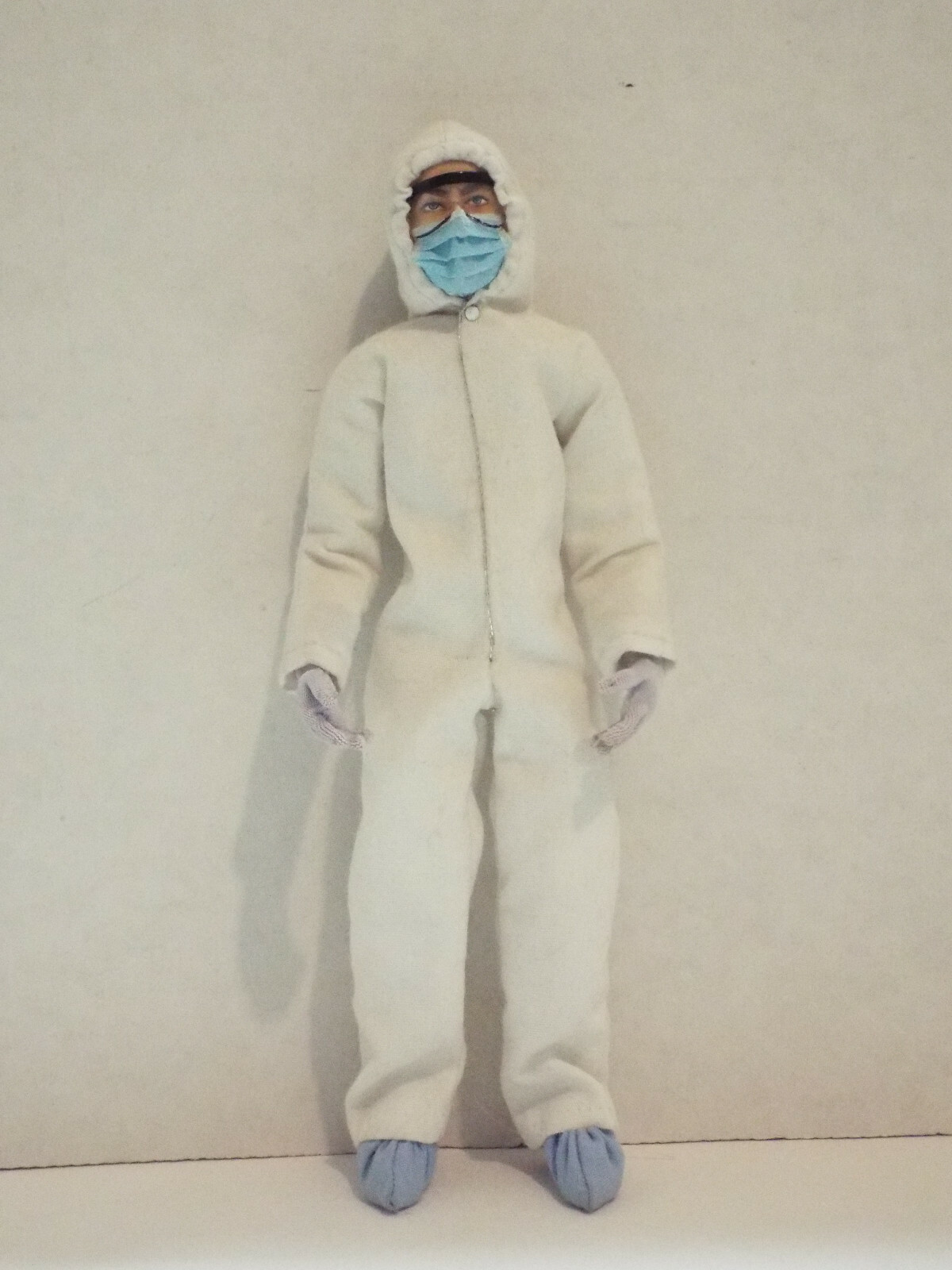 Dollhouse miniature handcrafted Medical Hospital DOLL figure 1/12th PPE ...