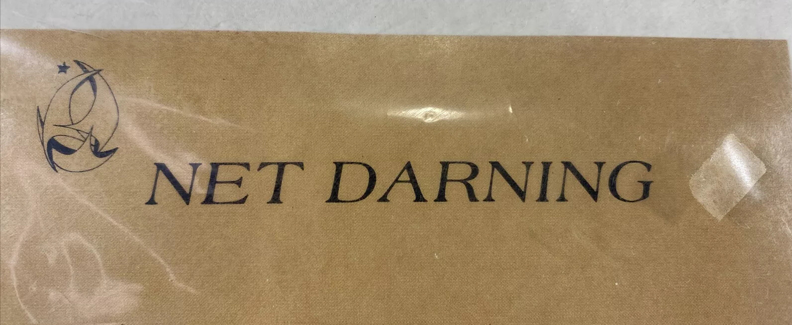 Antique Hand Net Darning Lace Needlework Pattern “The Swan” New Sealed ...