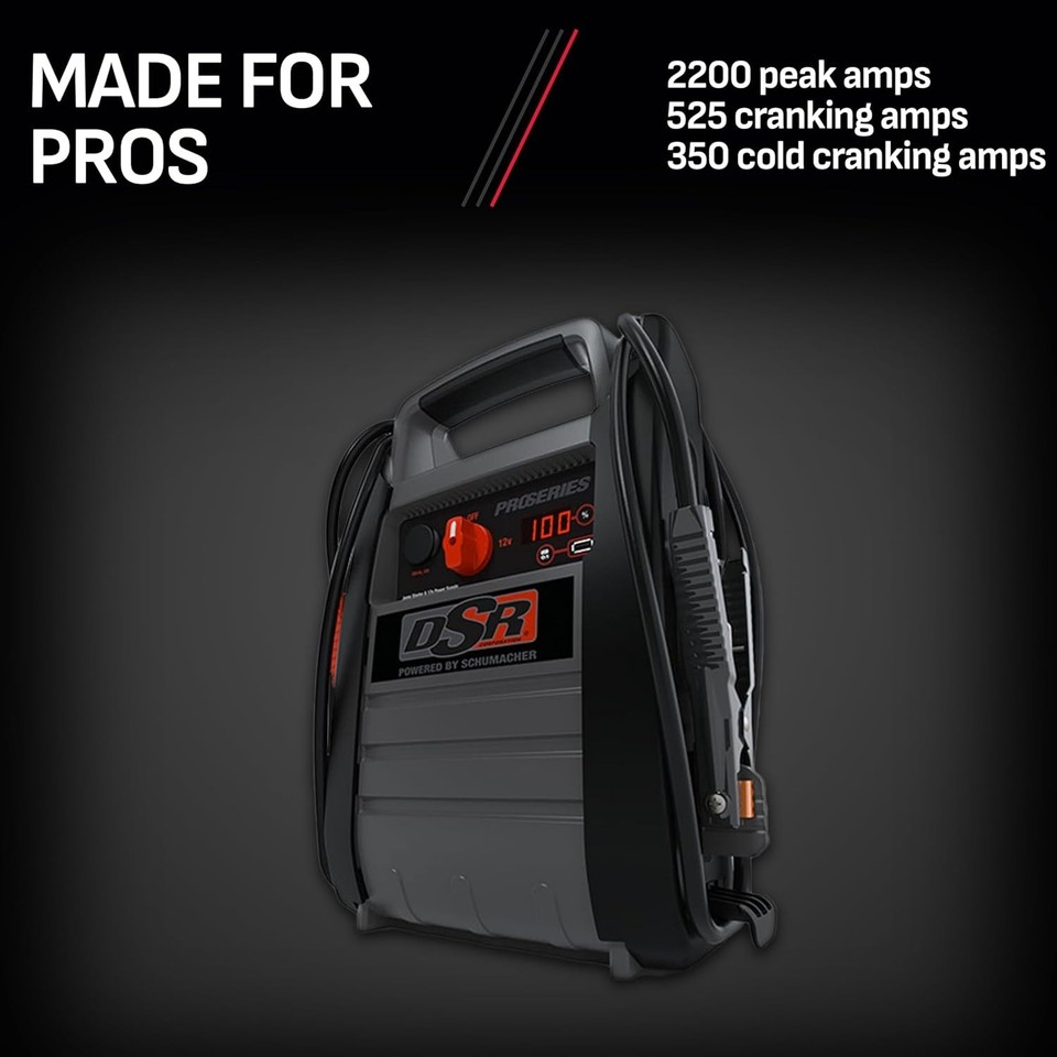Dsr116 Dsr Proseries Recargable Pro Jump Starter - 12V - Funciona Con ...
