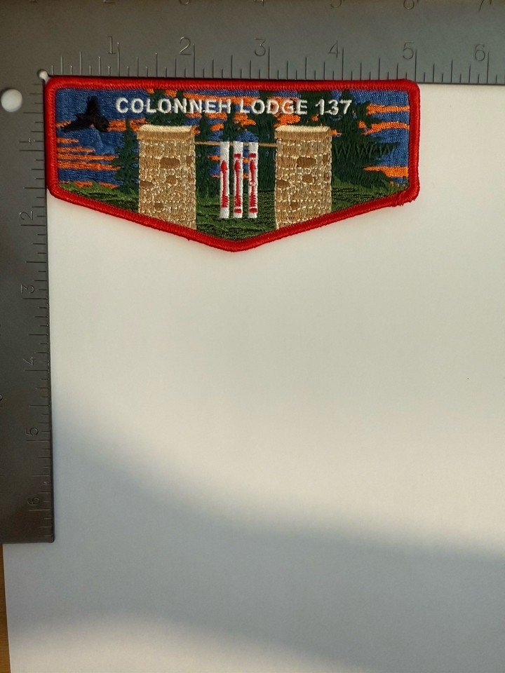 COLONNEH LODGE 137 PATCH | eBay