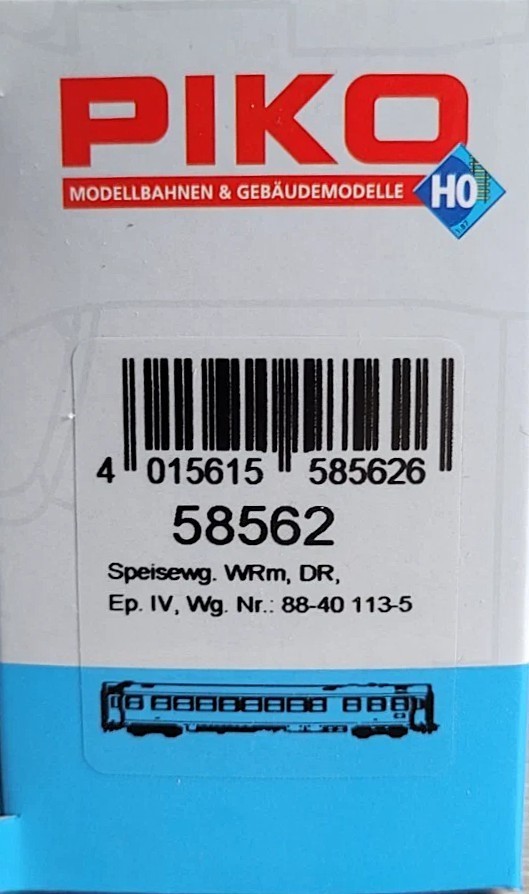 PIKO H0 58562 Speisewagen Nagelneu !! | eBay.de
