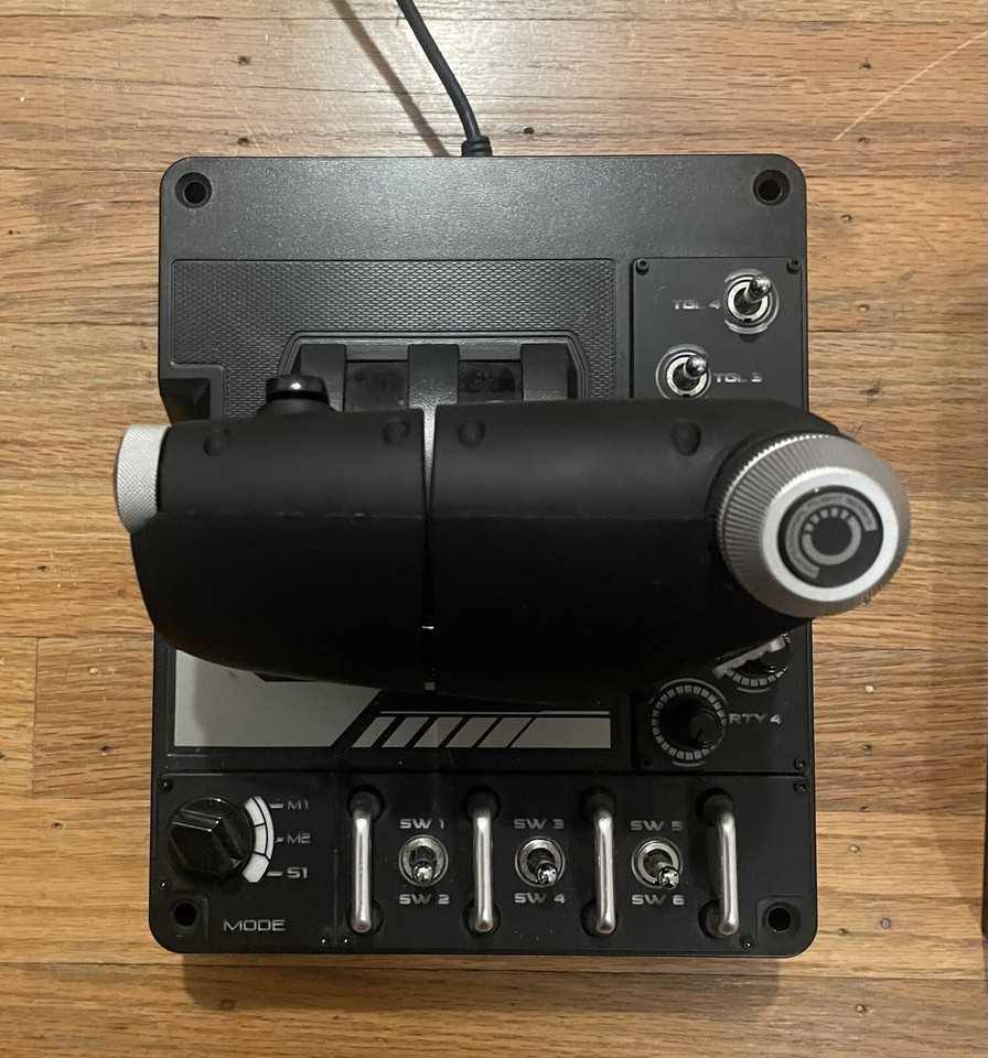 Logitech X56 HOTAS - Flight Stick, Throttle, and Rudder Pedals | eBay