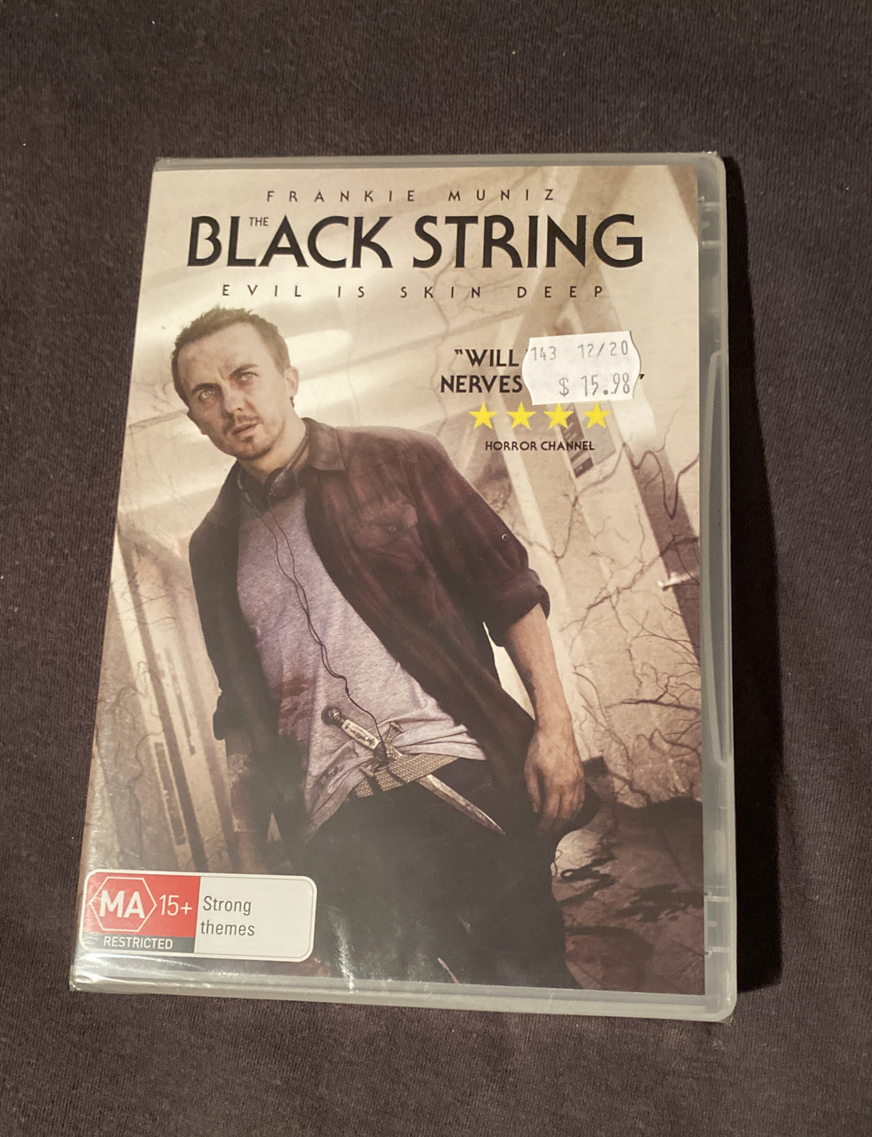 BLACK STRING DVD Frankie Muniz 2019 Horror New & Sealed Region 4 | eBay ...