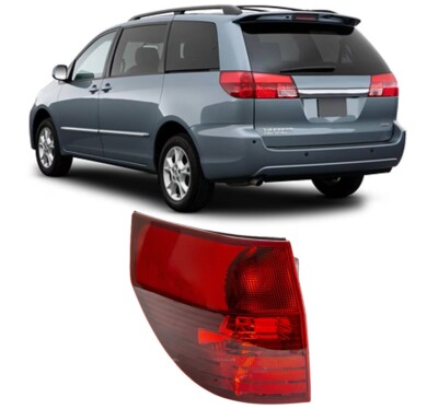 For 2004 2005 Toyota Sienna Tail Light Driver Side w/ Bulbs TO2800152 ...