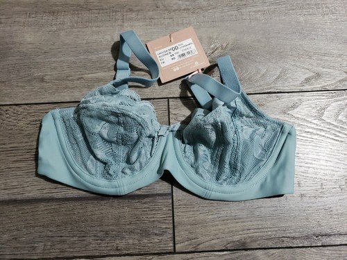 Panache Women's Rocha Low Front Balconnet Bra 30DD Stone Blue NWT | eBay