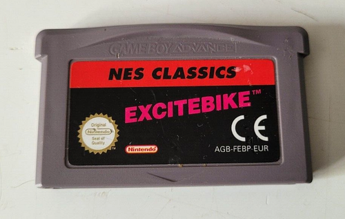 NES Classics Excitebike - Nintendo Game Boy Advance GBA - EUR | eBay