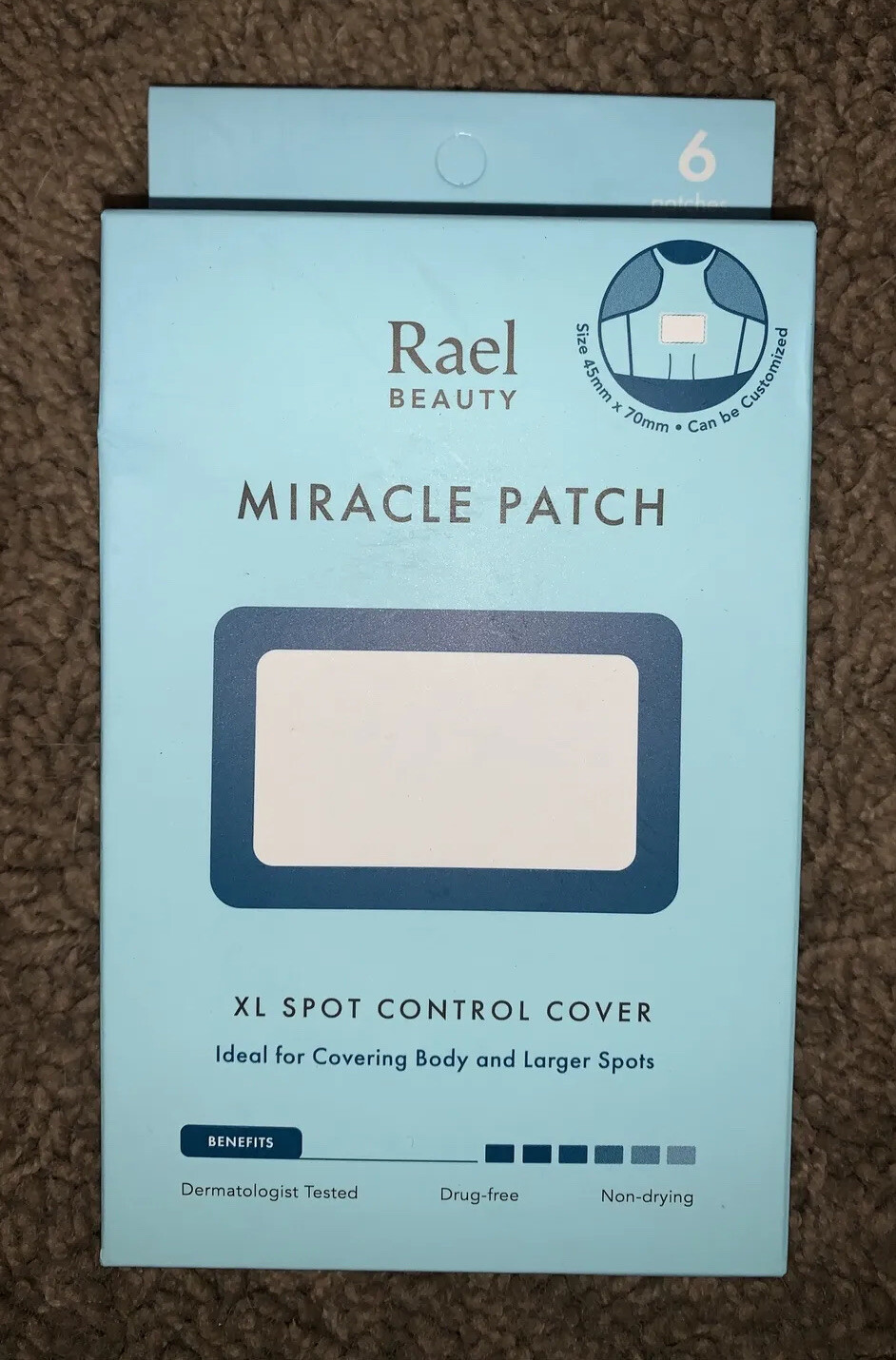 Rael Beauty - Miracle Patch - XL Acne Spot Control Cover Face Body 6 ...