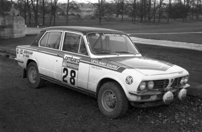 Brian Culcheth & Johnstone Syer, Triumph Dolomite Sprint Rally 1975 Old ...