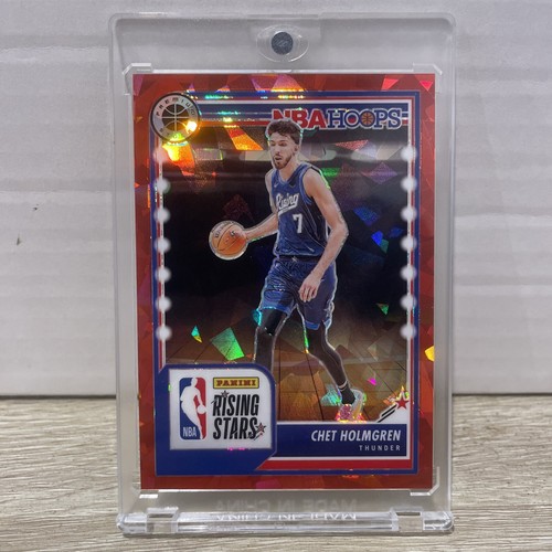 2023-24 Panini NBA Hoops Premium Stock - Rising Stars Red Ice Prizm ...