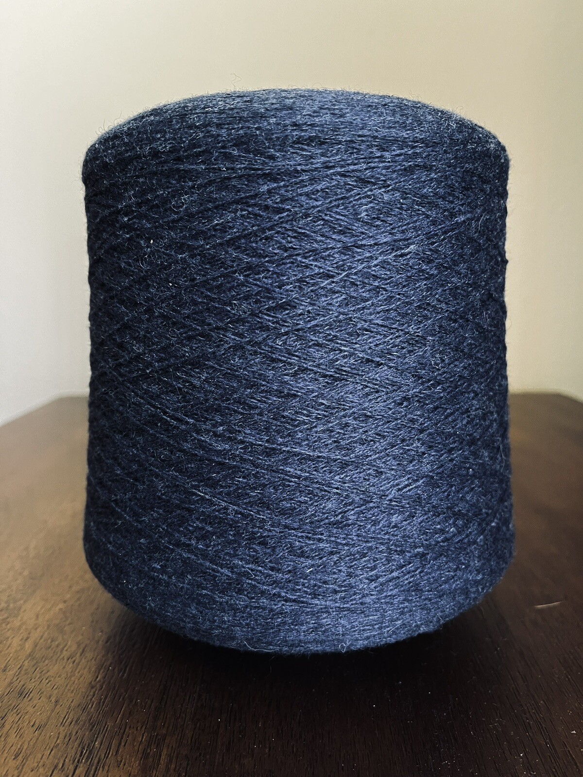 820g UPW 100% RWS Extrafine Merino Wool yarn cone Indigo | eBay
