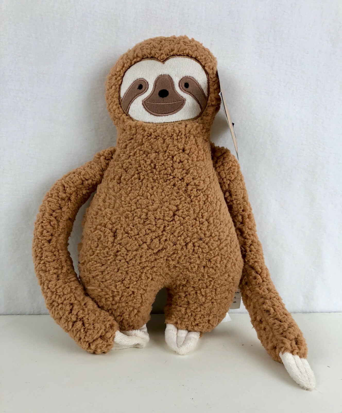 LULU & COCO Sloth Plush Toy Brown 14 1/2" x 10" New | eBay