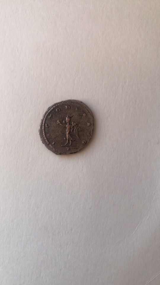 Genuine Ancient Roman Silver Antoninianus Coin, Gallienus, Some ...