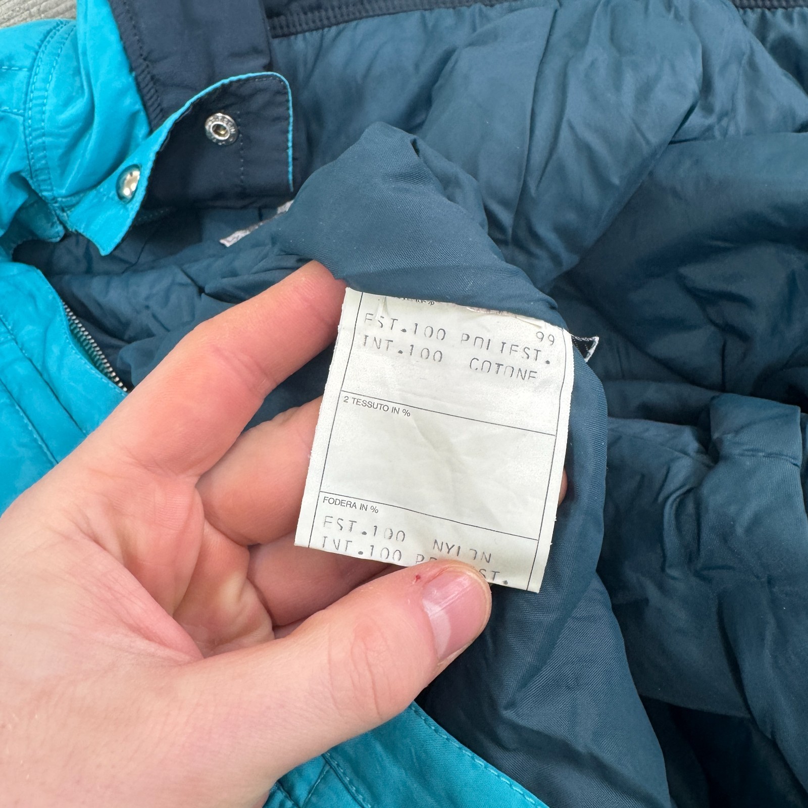Vintage Belfe Ski Suit One Piece Snow 90s Retro Winter Outdoor Blue ...