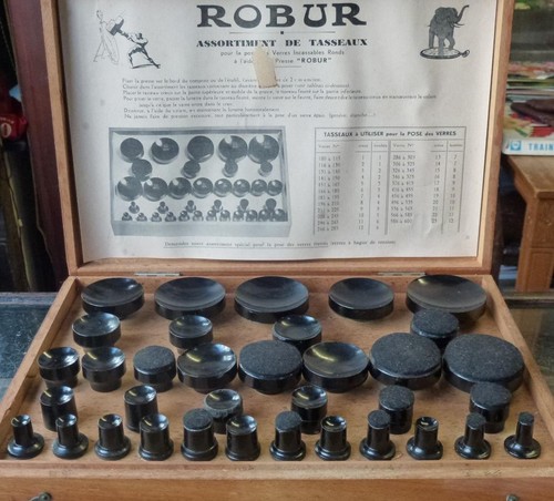 Robur Assortment De Tasseaux cased watchmaker's kit in box | eBay