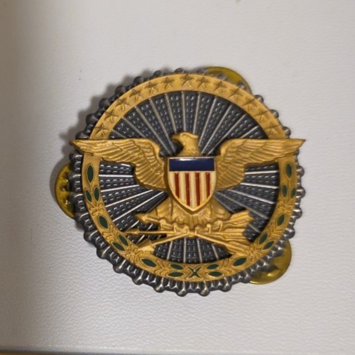 ARMY ID BADGE SECRETARY OF DEFENSE MIRROR FINISH Regular Size | eBay