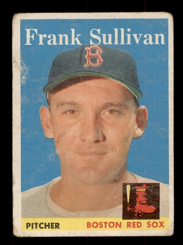 1958 TOPPS #18 FRANK SULLIVAN BOSTON RED SOX (LOW GRADE) | eBay