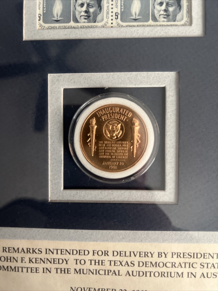 Limited Edition President John F. Kennedy Silver Coins - Stamps And ...