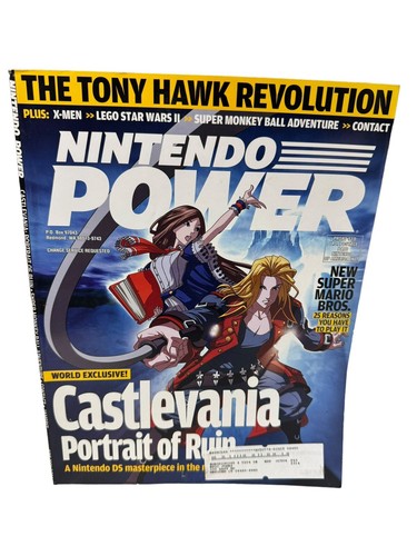Nintendo Power Magazine Vol 204 June 2006 feat. Castlevania: Portrait ...