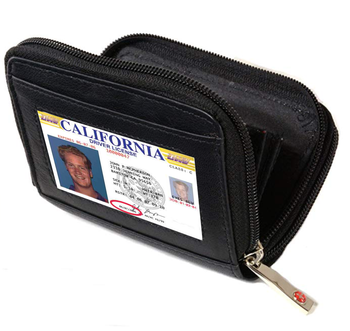 RFID Genuine Leather Credit Card Holder Accordion Wallet | eBay