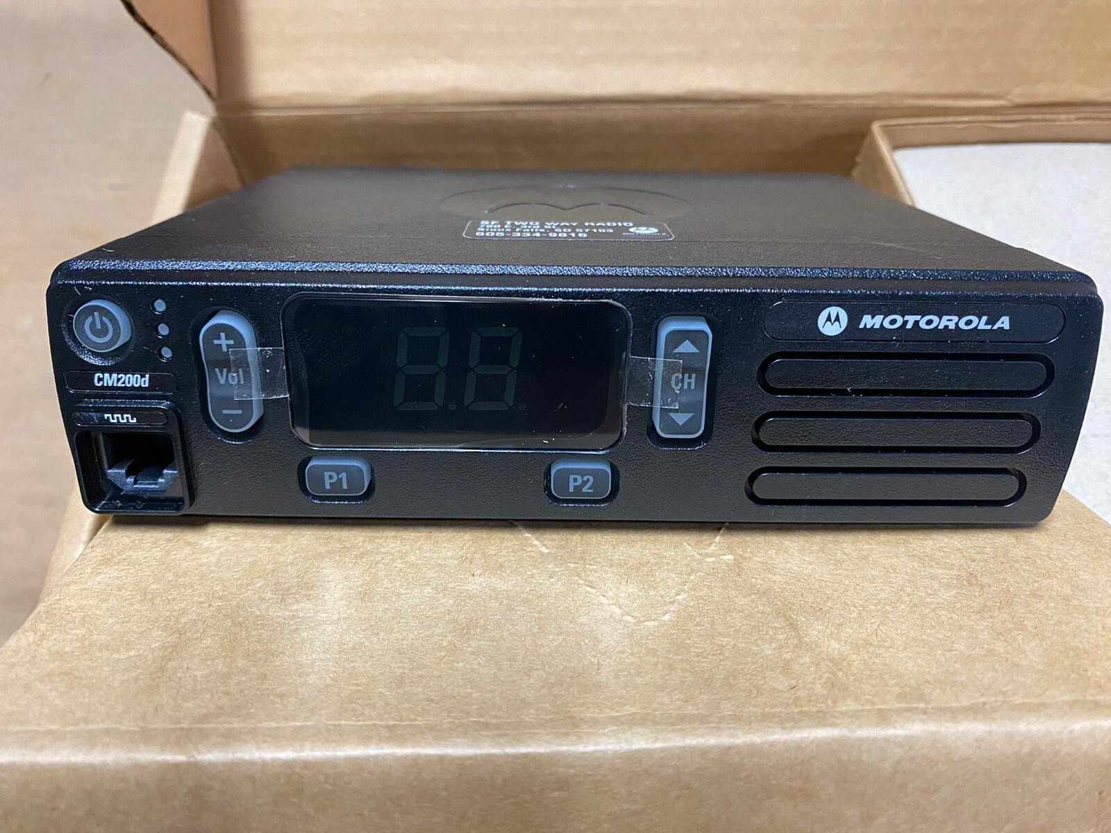 Motorola CM200d 16-Channels 40W 403-470MHz UHF Digital 2-Way Radio for sale online | eBay