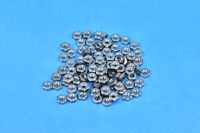 100 McMaster-Carr Hex Plain Nut Stainless Steel Thread ID 4-40 | eBay