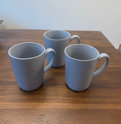 Crate & Barrel Coffee Mugs Mercer Gray Set of 3 | eBay