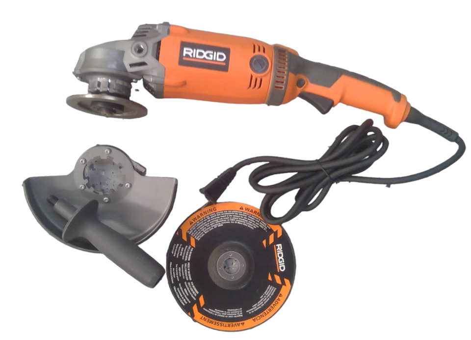 RIDGID R10202 7"Twist Handle Angle Grinder (Corded) - FOR PARTS ONLY ...