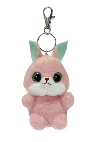 Aurora World Yoohoo And Friends Key Chain Rabbit Mascot Charm Doll Toy ...
