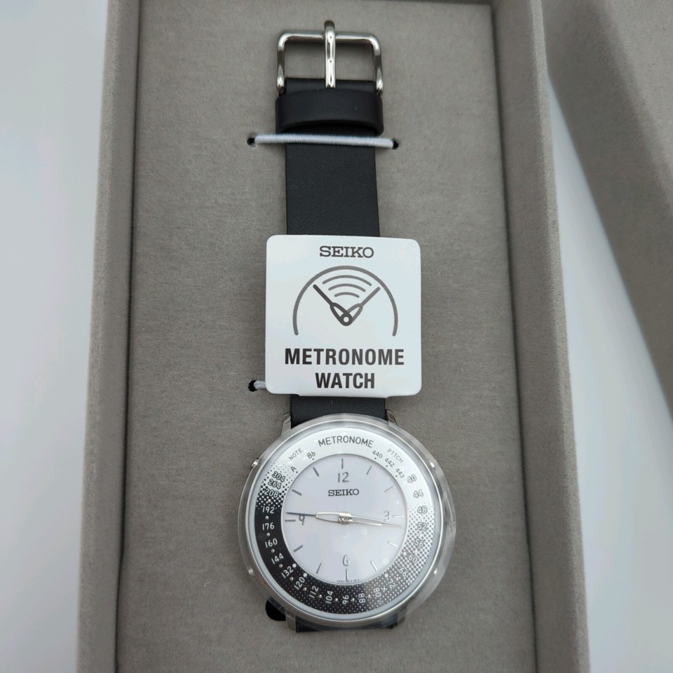 SEIKO Metronome Watch CASUAL & STANDARD LINE Collection 10 Colors ...