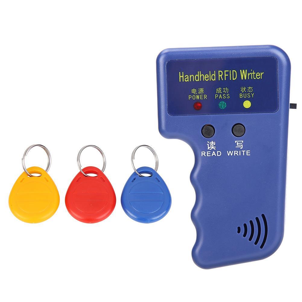125KHz RFID Duplicator Key Multifunctional Handheld for Access Control ...