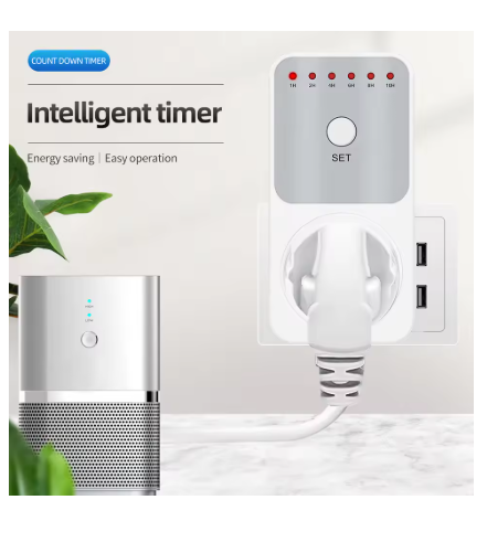 Smart Control Countdown Timer Switch Plug-In Socket Auto Shut Off ...
