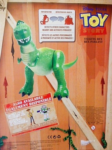 Disney Store Limited Deluxe Figure Talking Rex Rex Talking English Toy ...