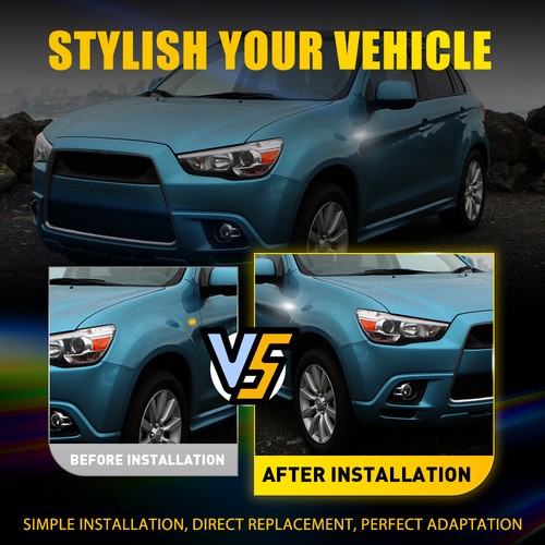 Smoke Sequential White LED Side Marker Lights For Mitsubishi Lancer Evo ...