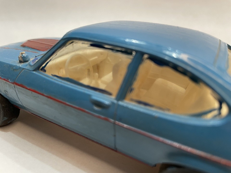 Vintage AMT Mercury Capri 1/25 scale built model car kit project 74 or ...